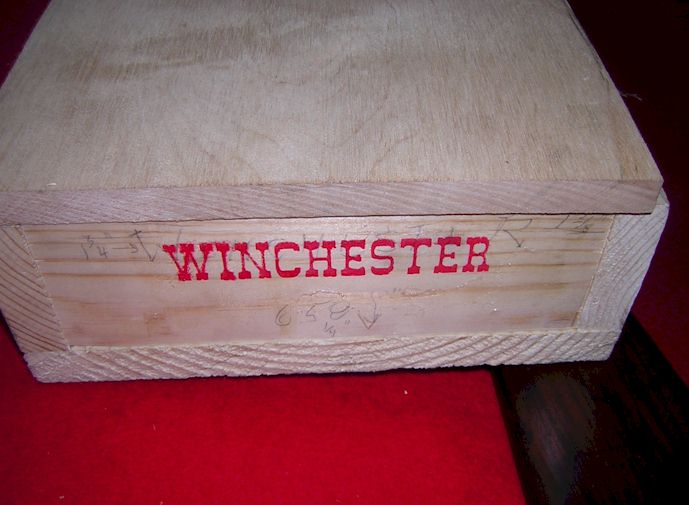 Winchester Shipping Box / Crate Homestead Firearms, Winchester ...